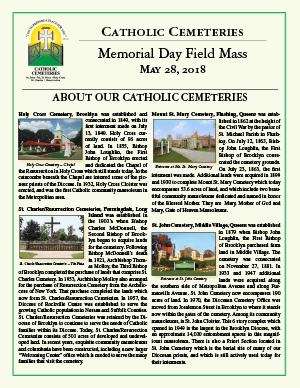 Newsletters – Catholic Cemeteries (Queens & Brooklyn)